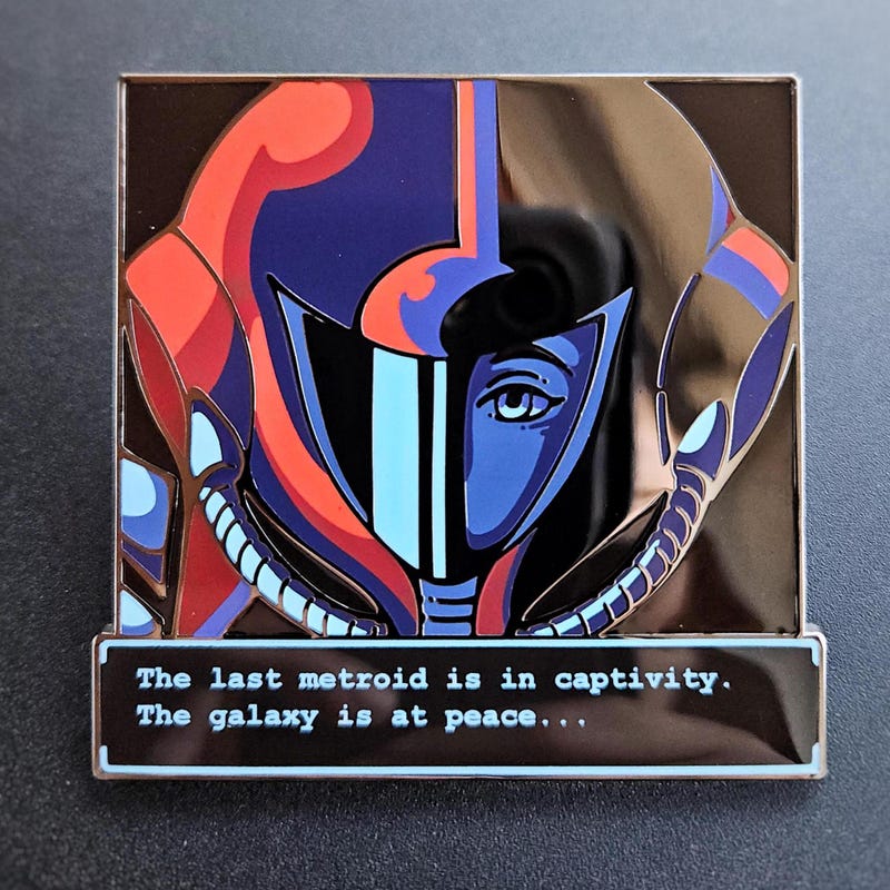 Metroid Enamel Pin - Etsy