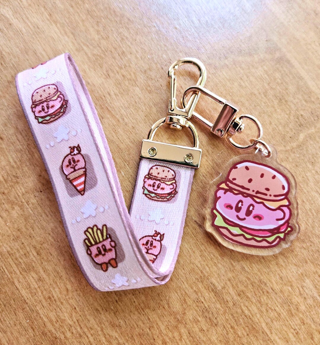 Fast Food Wrist Lanyard - Etsy