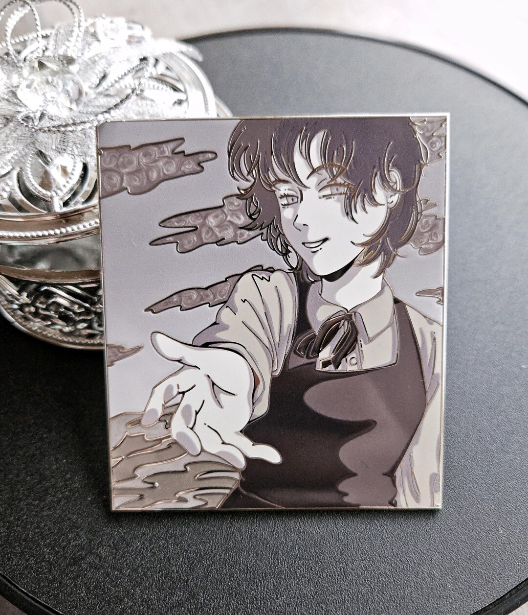 Goodbye, Eri Jumbo Enamel Pin - Etsy