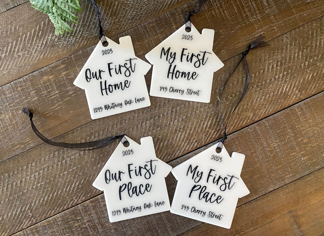 Our First Home, My First Home, Our First Place, My First Place, Gift ...