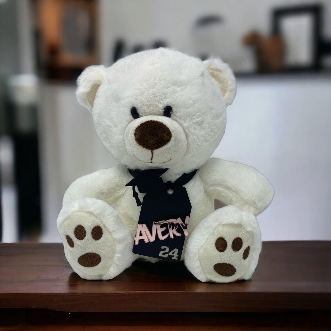 Personalized Graduation Teddy Bear. Congratulate Your Grad With This ...