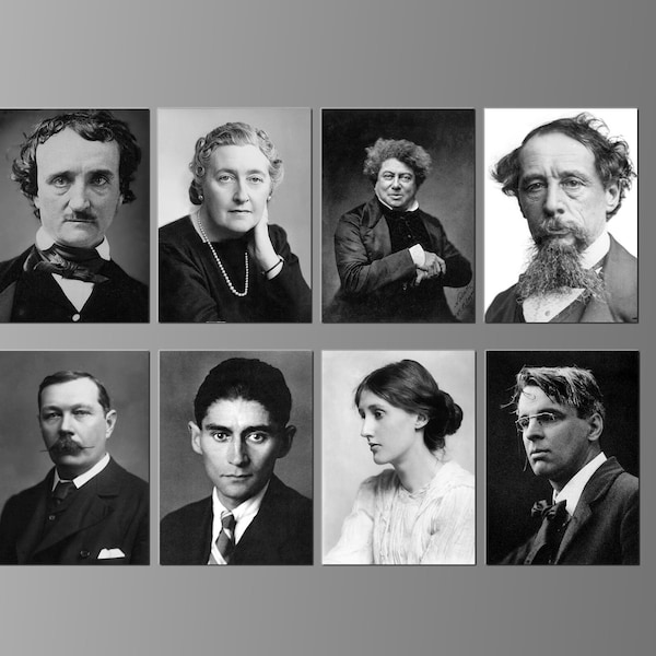 Famous Writers - Etsy