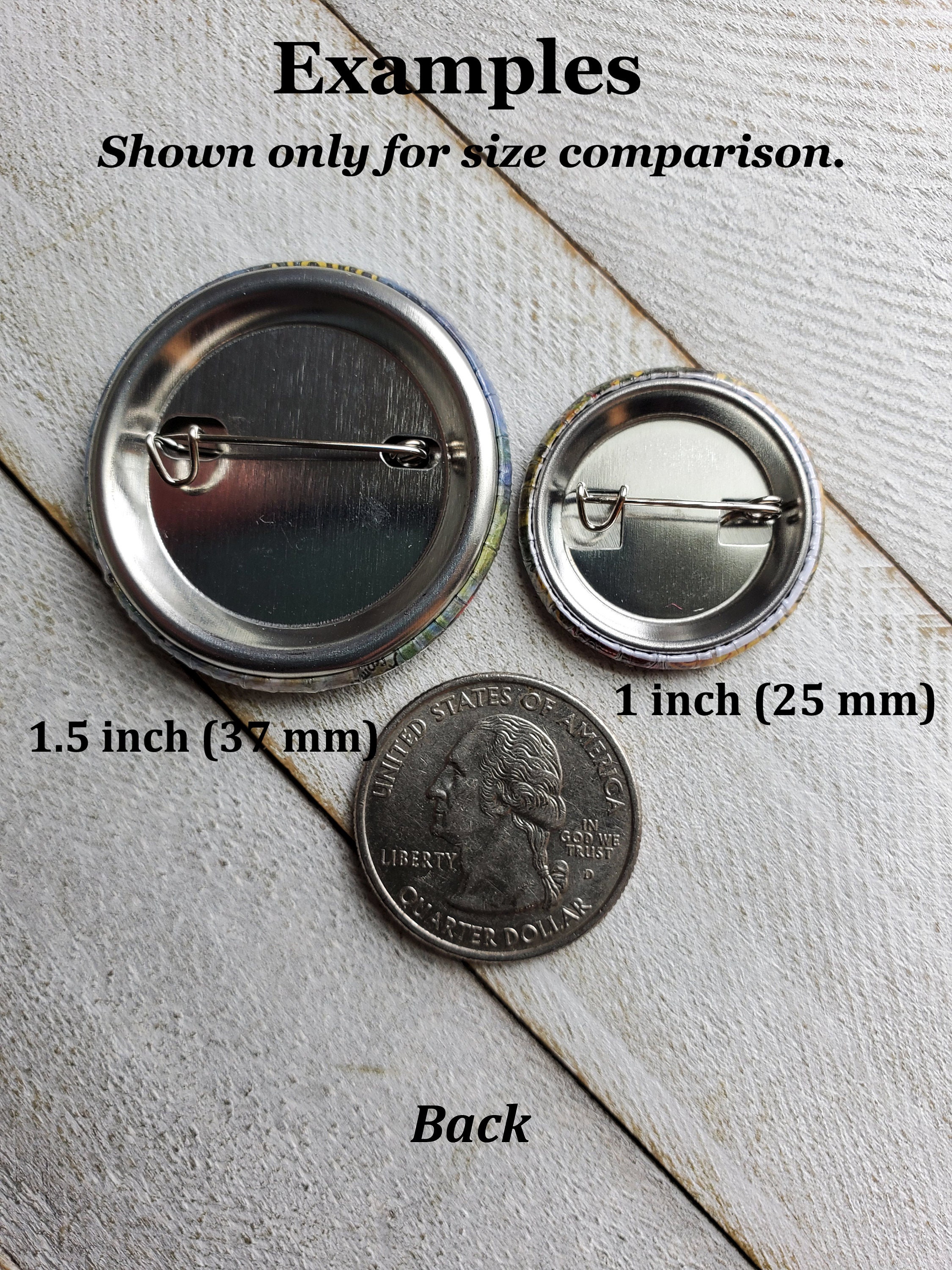 Horror Movie Poster Scenes on Metal Pin Back Buttons. Classic - Etsy