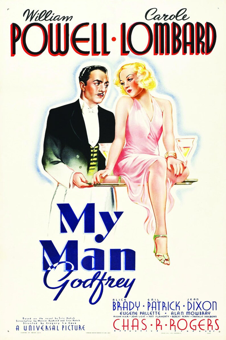 Classic 1930s Comedies Movie Posters on Magnets. Eight Different ...
