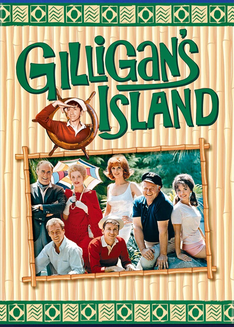 Retro TV Sitcoms From the 1960s, Images on Refrigerator Magnets ...