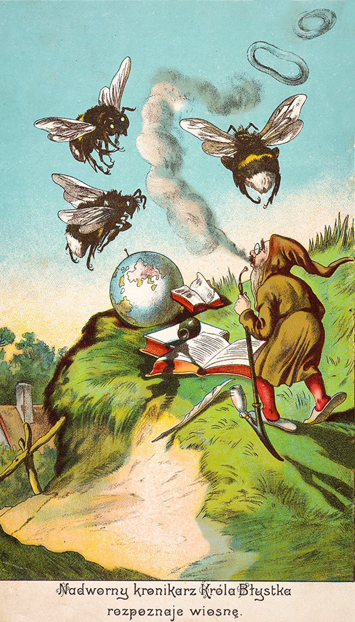 Fairy Tale Illustrations on Refrigerator Magnets. Poland, Dwarves. O ...
