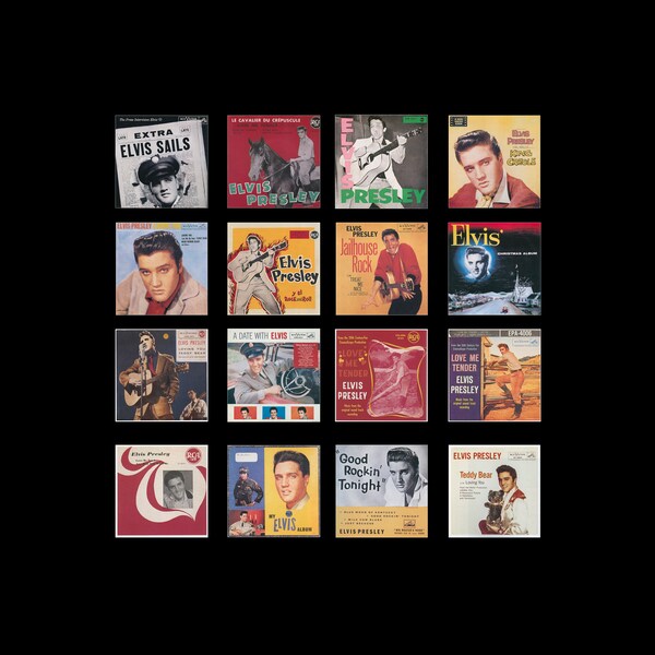 Album Covers Elvis Presley - Etsy