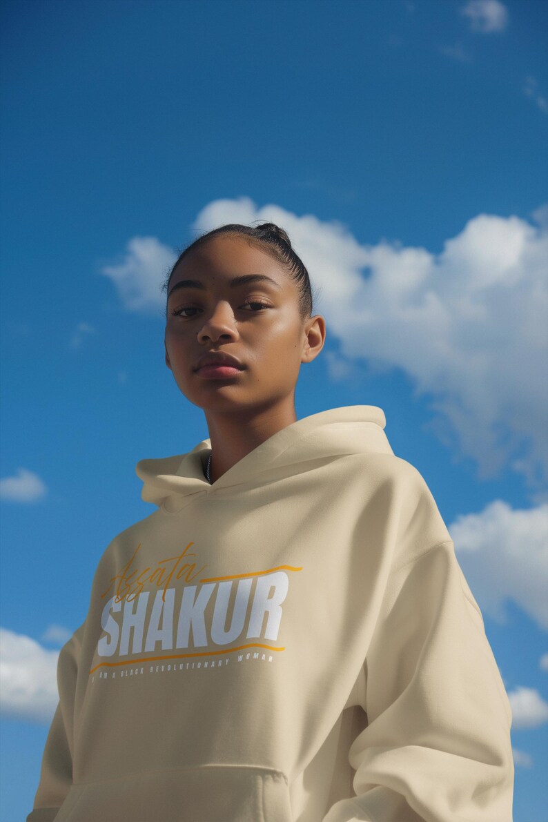 Assata Shakur Graphic Hoodie - Inspirational Black History Apparel - Etsy