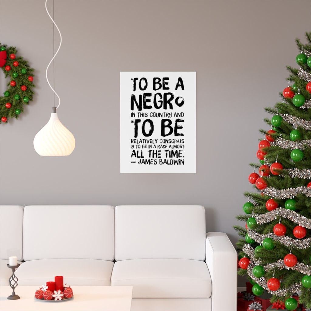 James Baldwin Quote Poster: Black History Empowerment Wall Art - Etsy