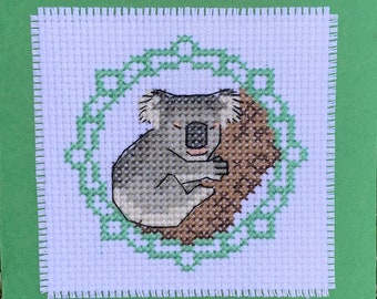 Koala Cross Stitch Pattern - Etsy