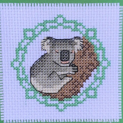 Cross Stitch Pattern PDF Cute Koala Instant Download - Etsy