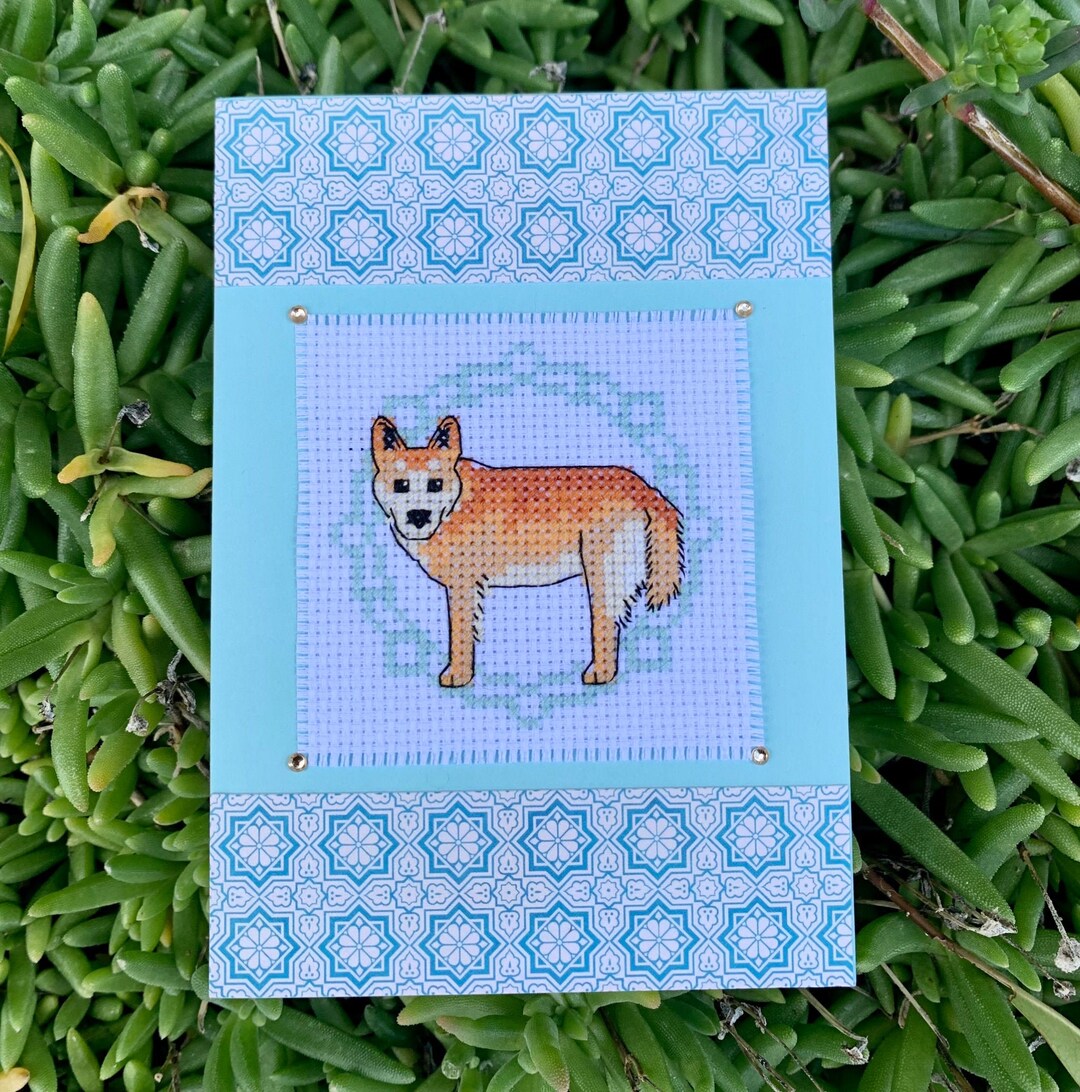 Dingo Cross Stitch Pattern Instant Download PDF Australian Animal ...