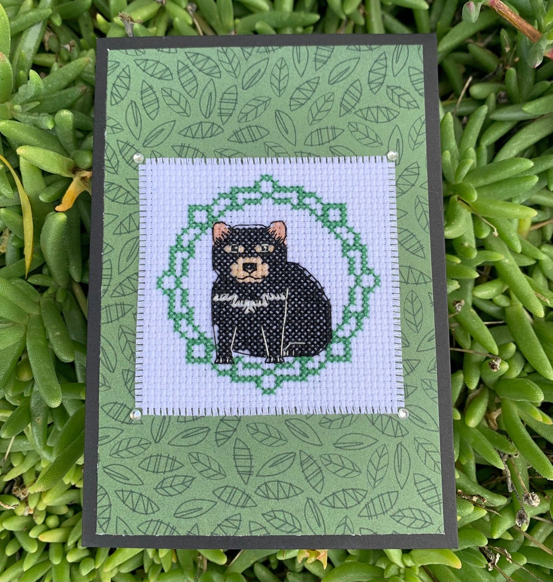 Tasmanian Devil Cross Stitch Pattern Instant Download PDF Australian ...