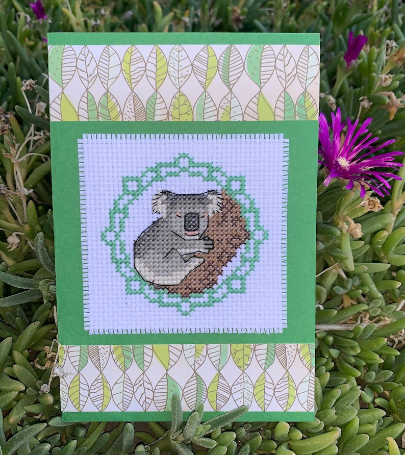 Koala Cross Stitch Pattern Instant Download PDF Australian Animal - Etsy