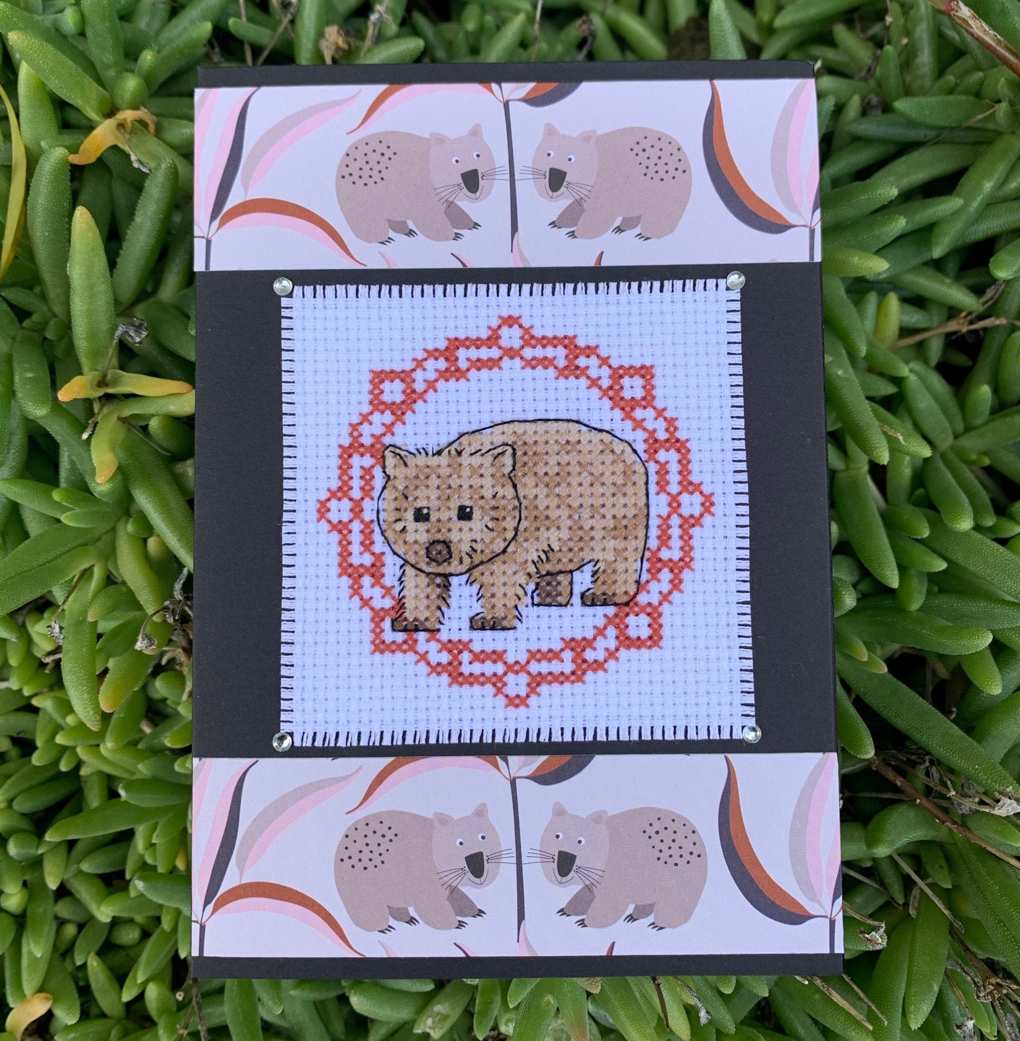 Wombat Cross Stitch Pattern Instant Download PDF Australian | Etsy