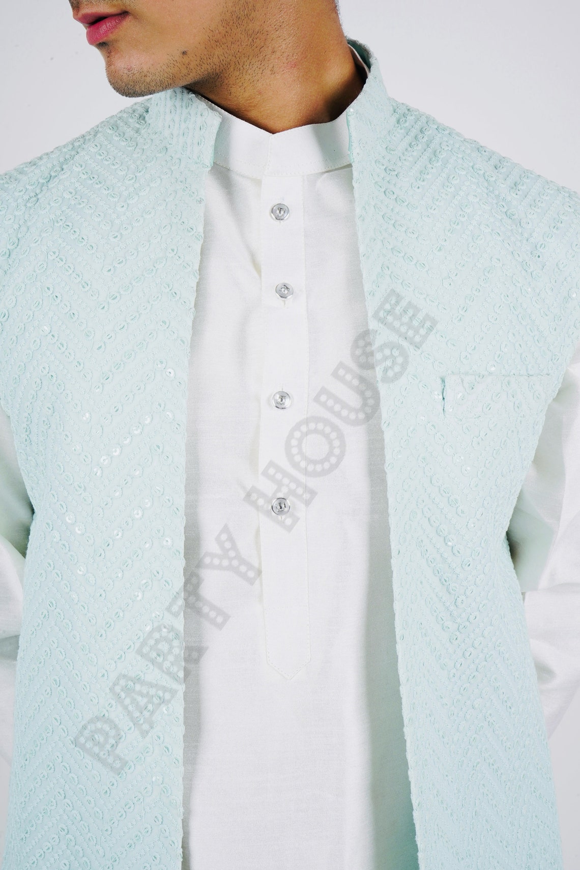 Kurta Jackets Set With With Pants for Festivals Sangeet and Engagement ...