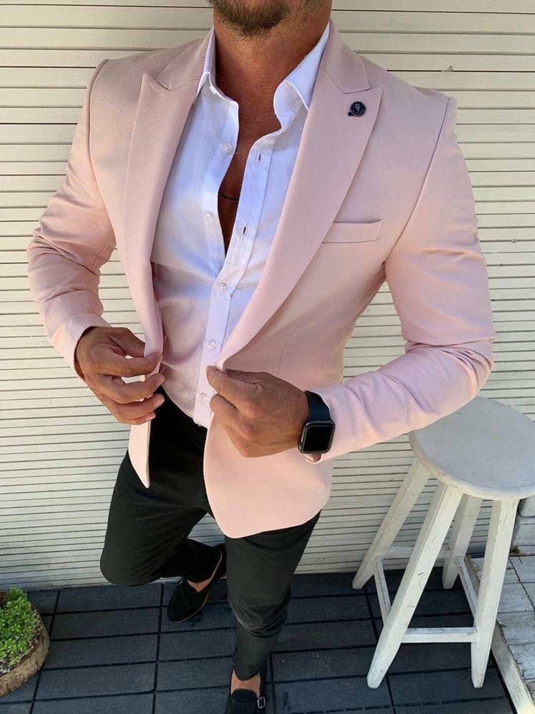 Slim Fit Designer Blazer | Stylist Jacket for Men | Blazer for Him ...