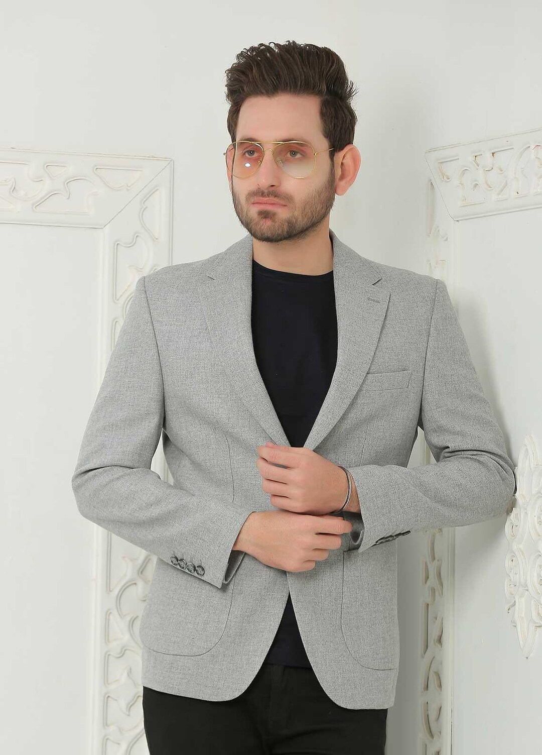 Gray Blaze for Men for Parties and Formal Events - Etsy