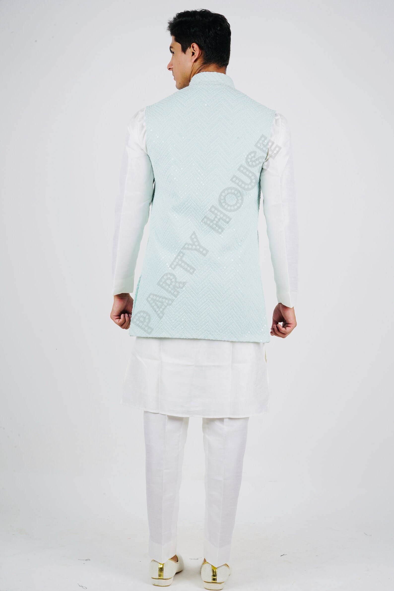 Kurta Jackets Set With With Pants for Festivals Sangeet and Engagement ...