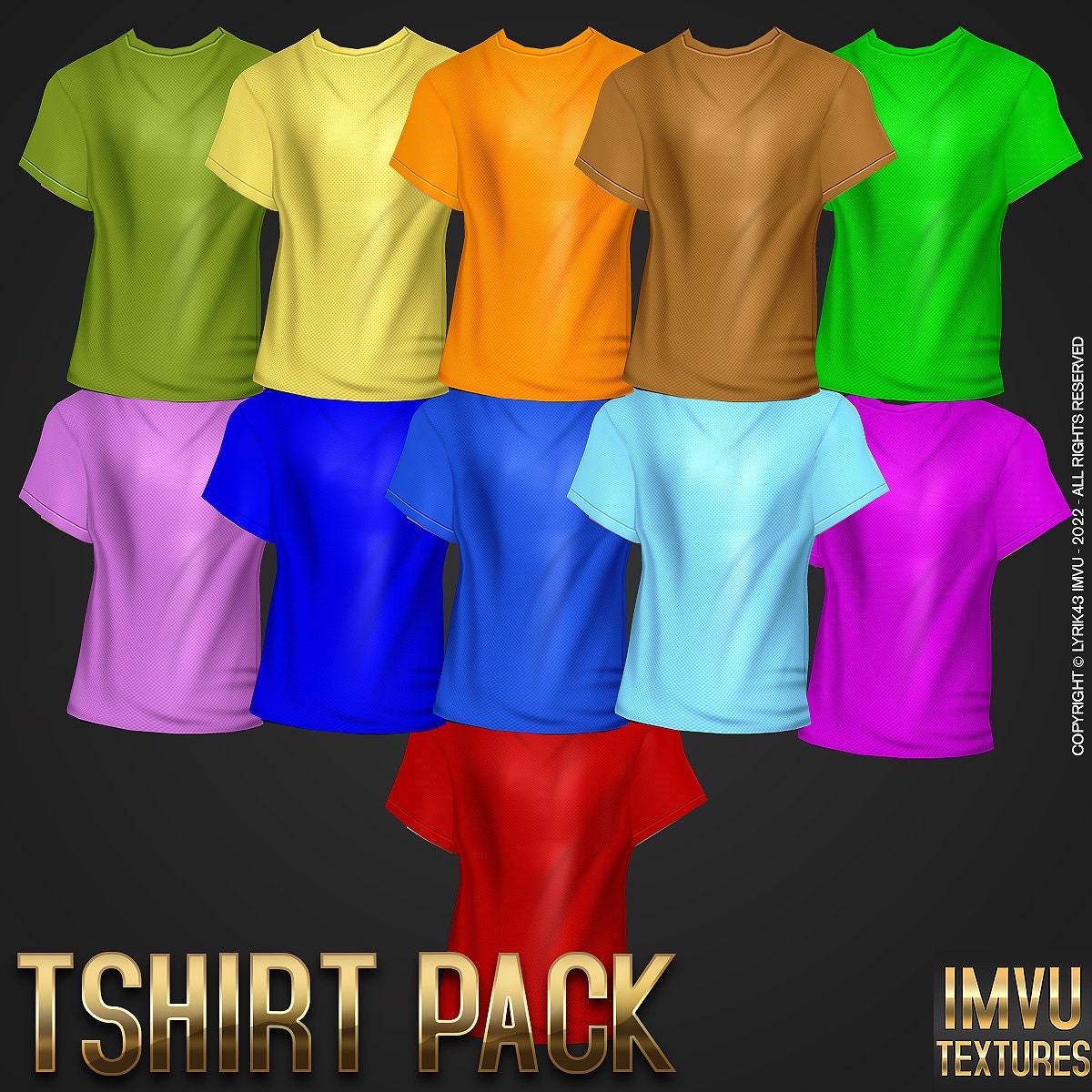 Tshirt Pack IMVU - Etsy