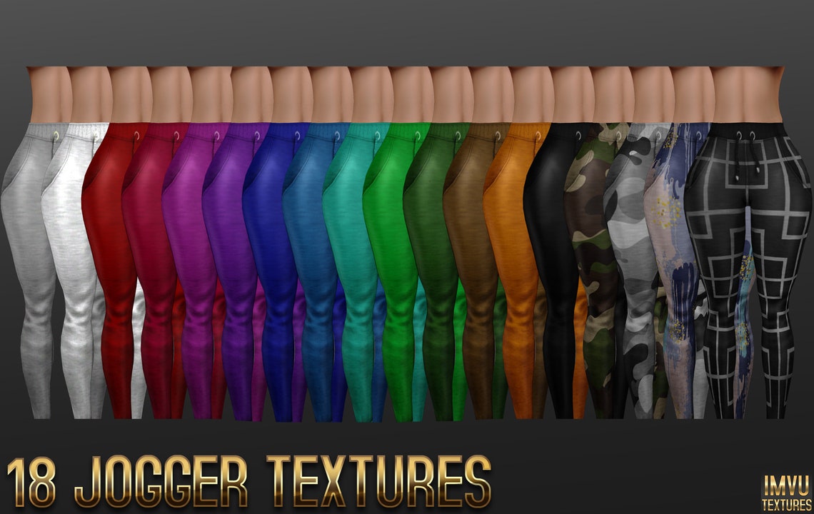 Textures de jogging IMVU 18 - Etsy France