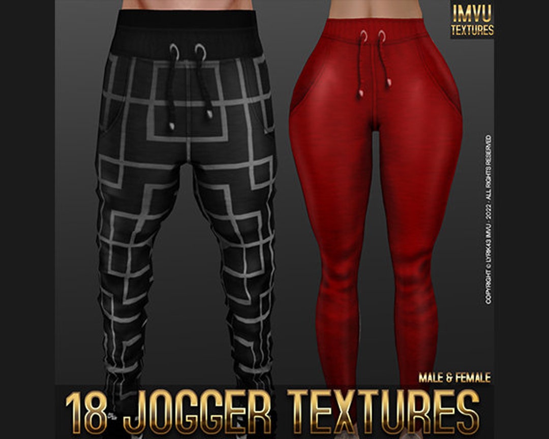 IMVU 18 Jogger Textures - Etsy