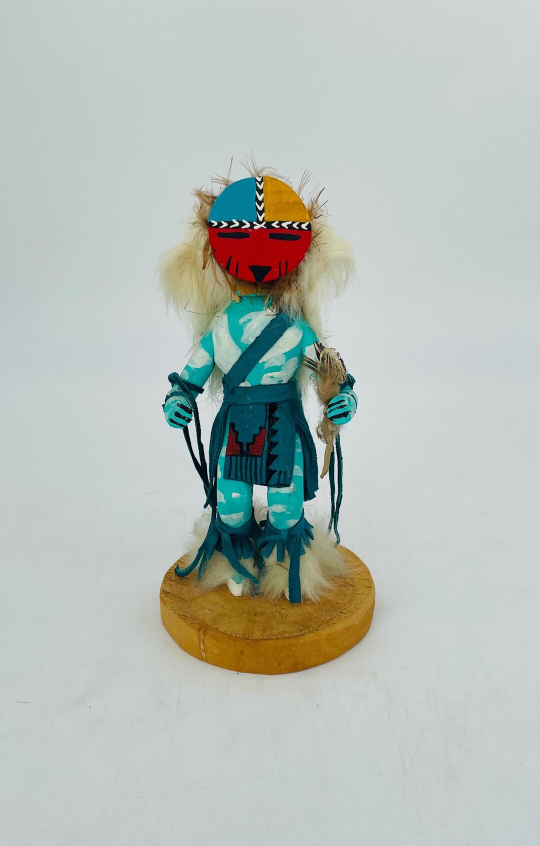 Vintage "sun" Kachina Doll - Native American Handmade - Etsy