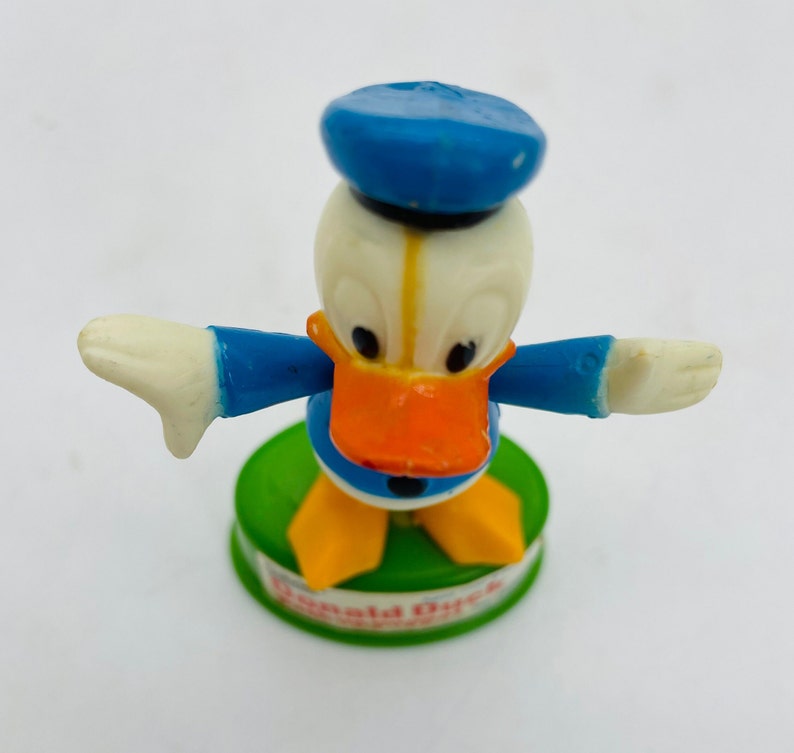 1977 Gabriel Donald Duck Push up Puppet - Etsy