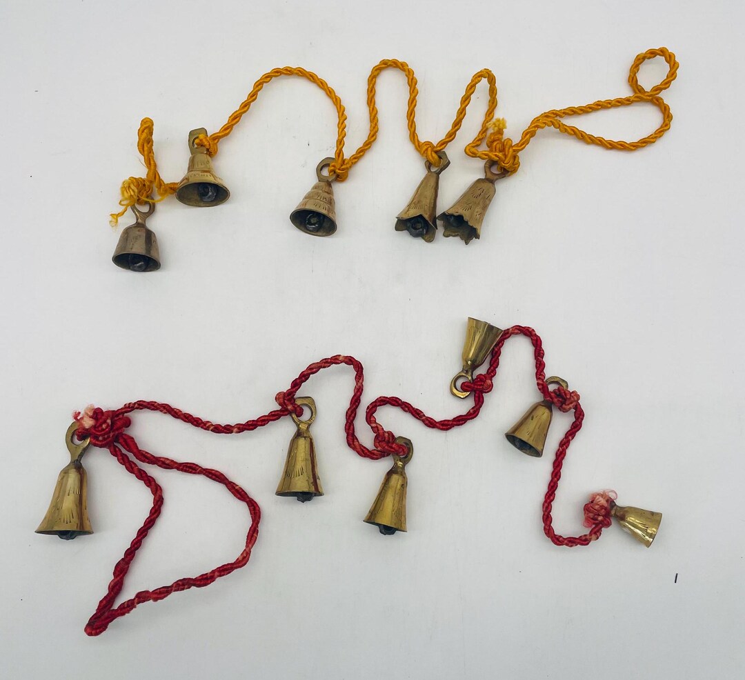 Solid Etched Brass Bell Strings (sold Individually) - Etsy