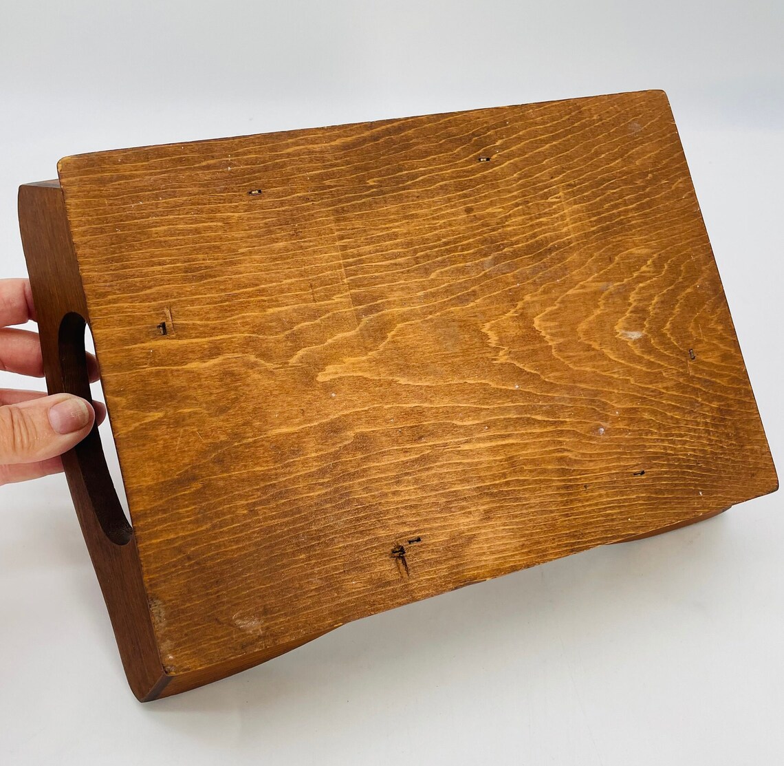 Vintage Solid Wood Bread Tray "give Us This Day Our Daily Bread" - Etsy