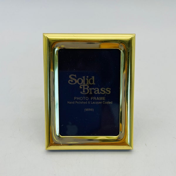 Mini Brass Frame - Etsy