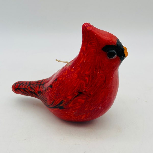 Cardinal Candle - Etsy