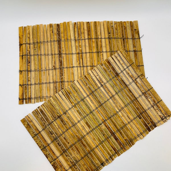 Bamboo Placemats - Etsy