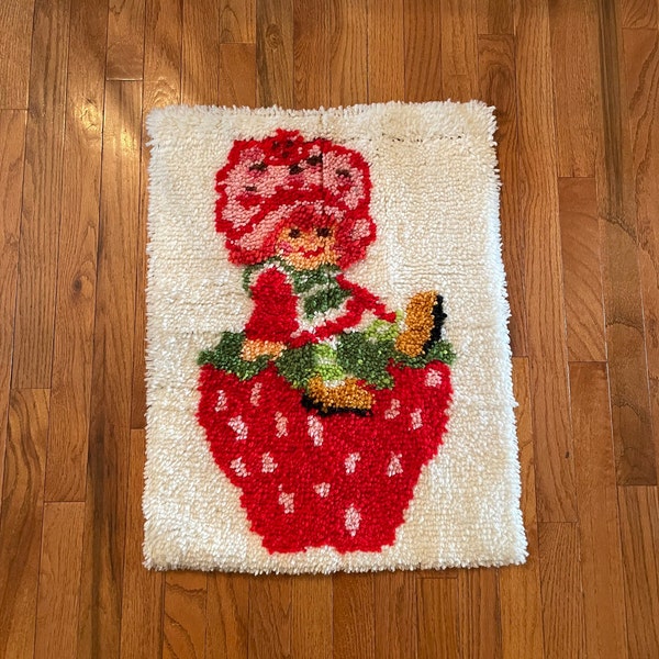 Strawberry Rug - Etsy