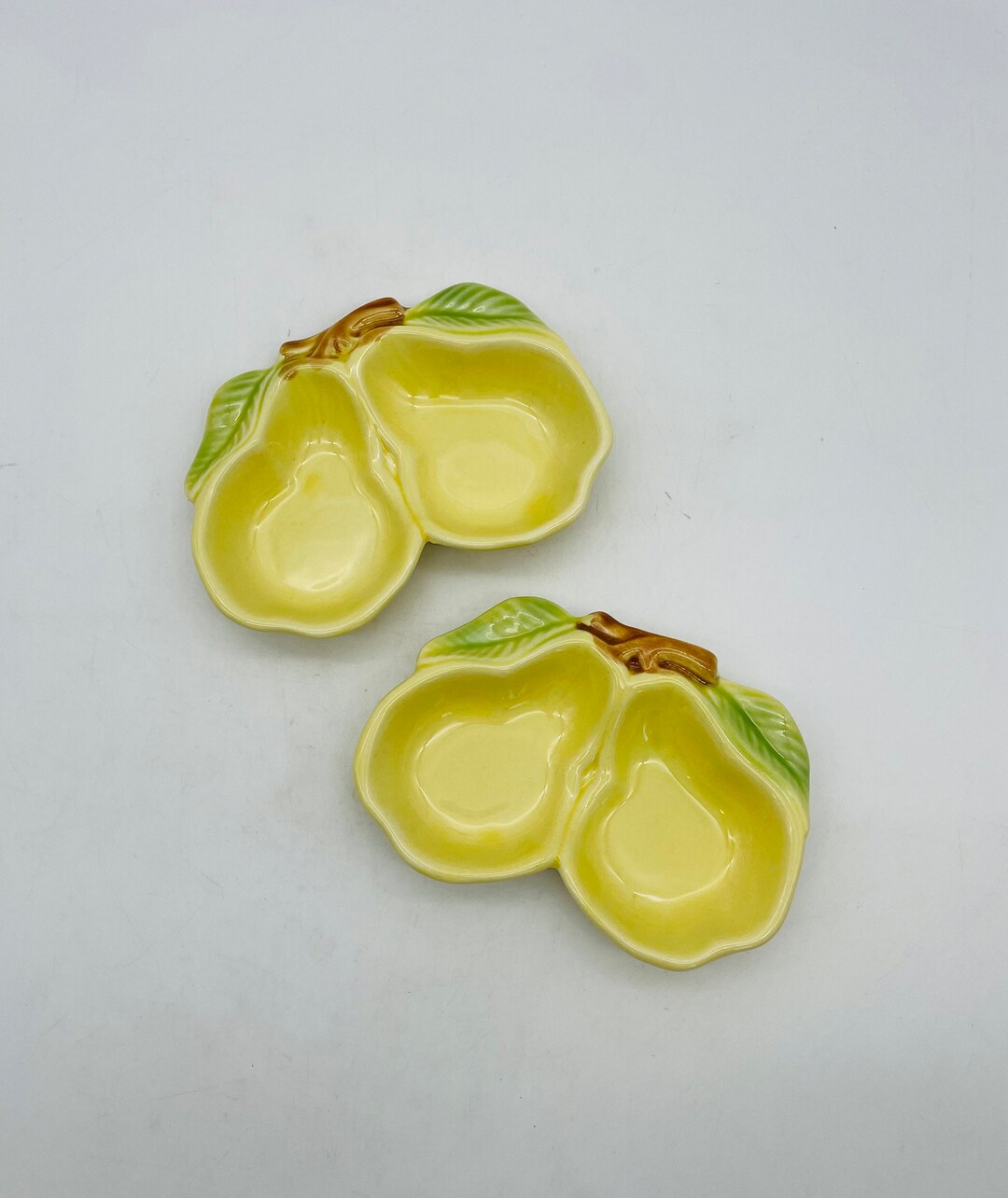 Midcentury Belmar California Pottery Pear Dishes Set of 2 - Etsy
