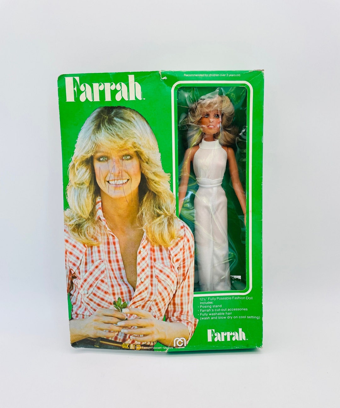 1977 Farrah Fawcet Fashion Doll/mego Corp./vintage Collector Doll - Etsy