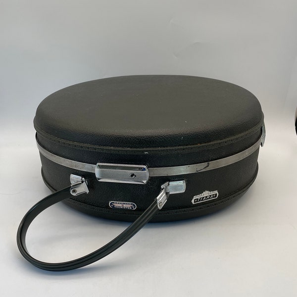 Round Suitcase - Etsy