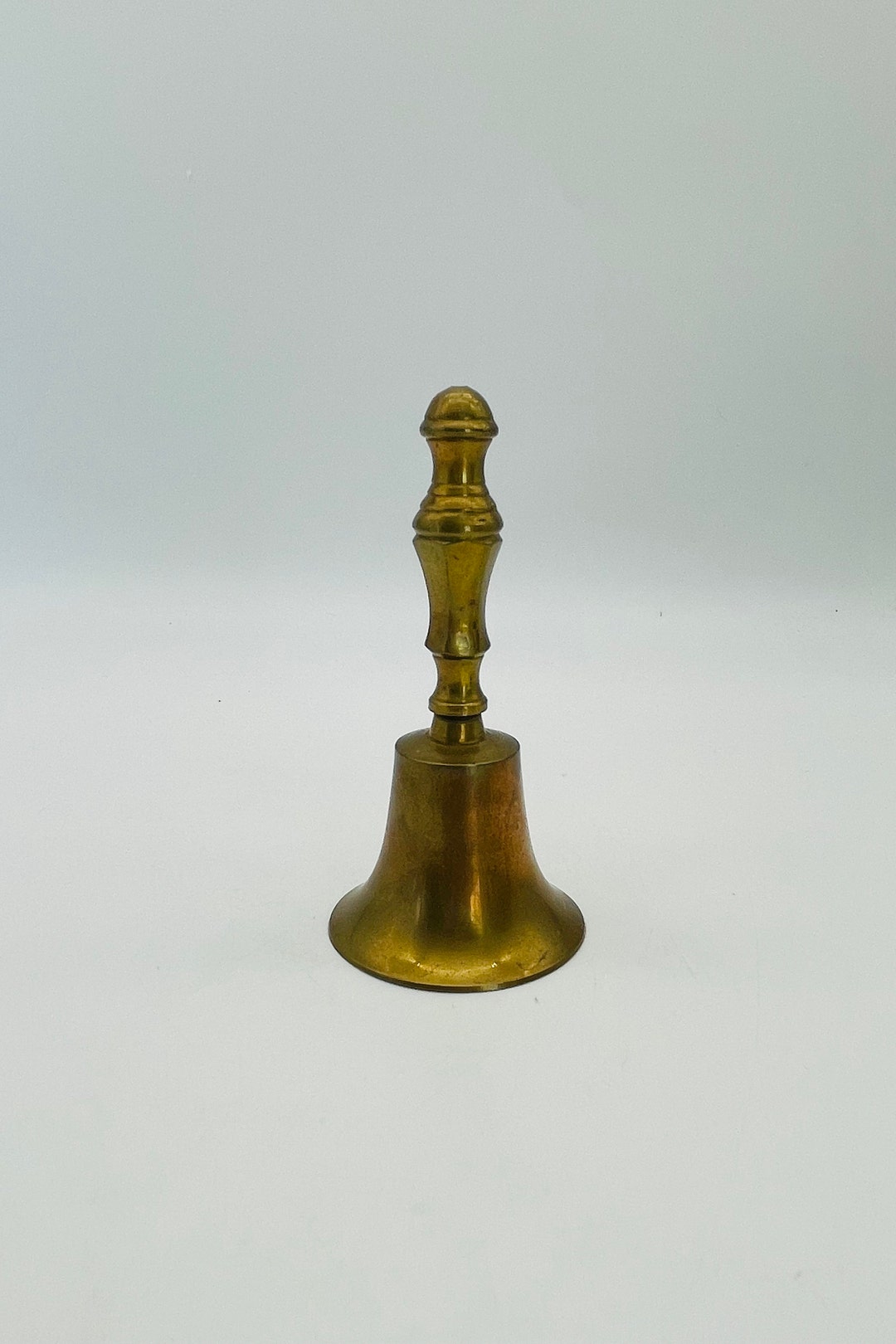 Vintage Solid Brass Hand Bell/made in India - Etsy