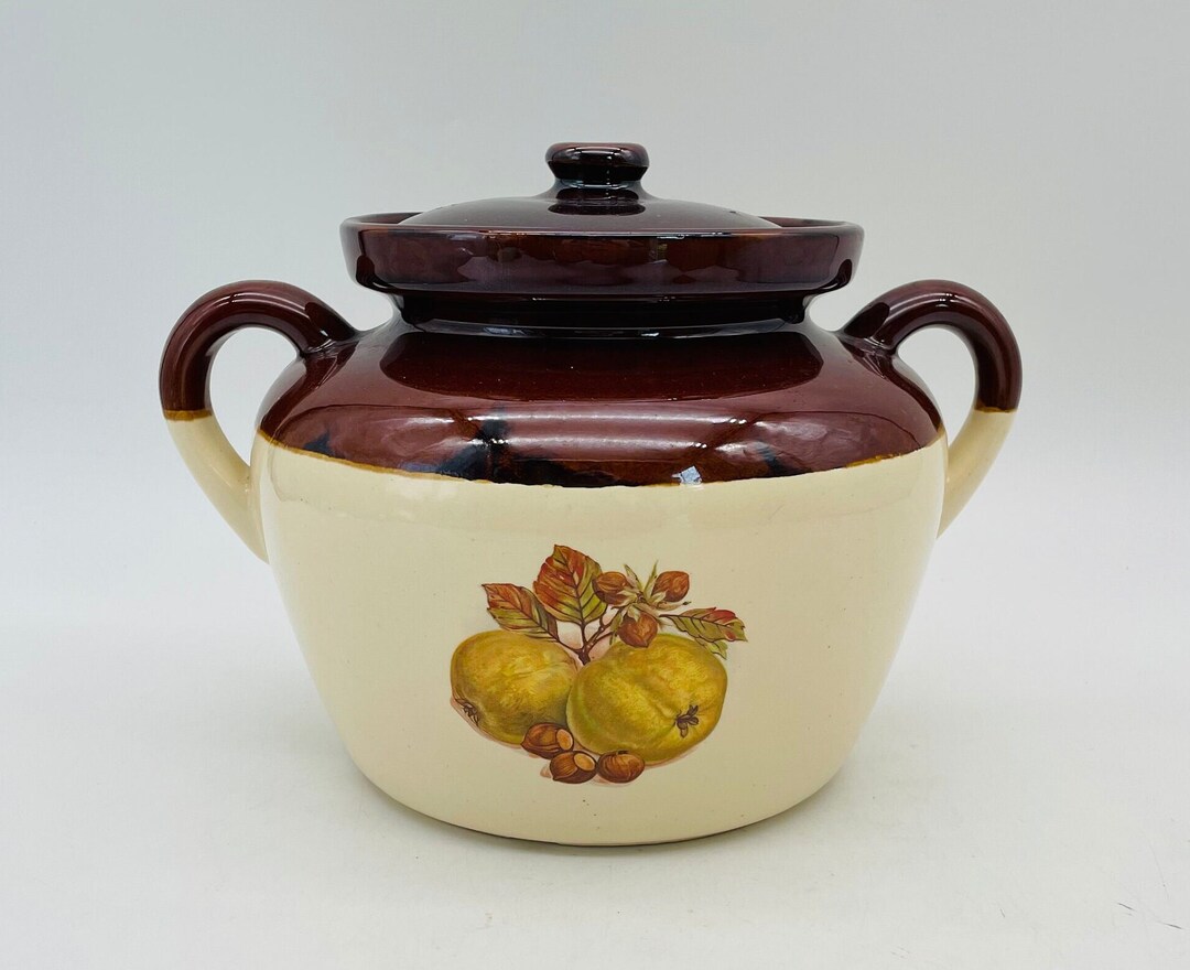 Large Mc Coy Pottery Oven Proof Bean Pot 342, USA - Etsy