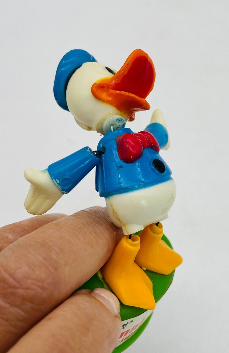 1977 Gabriel Donald Duck Push up Puppet - Etsy Canada