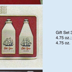 Old Spice Cologne After Shave and Talc Gift Set in Original - Etsy