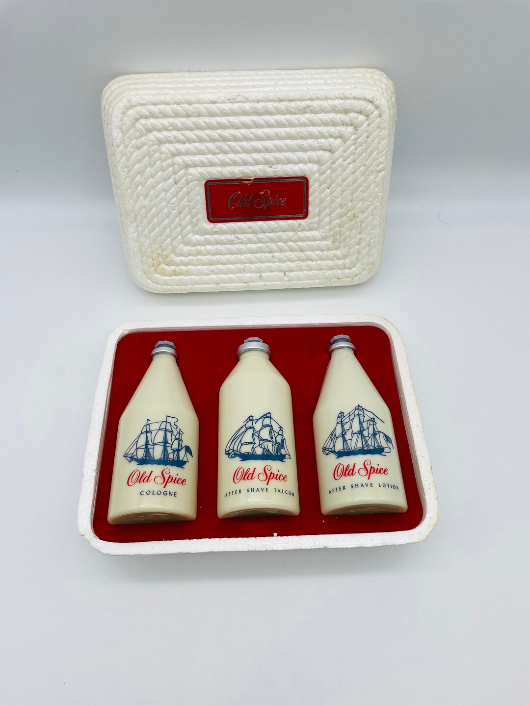 Old Spice Cologne After Shave and Talc Gift Set in Original - Etsy
