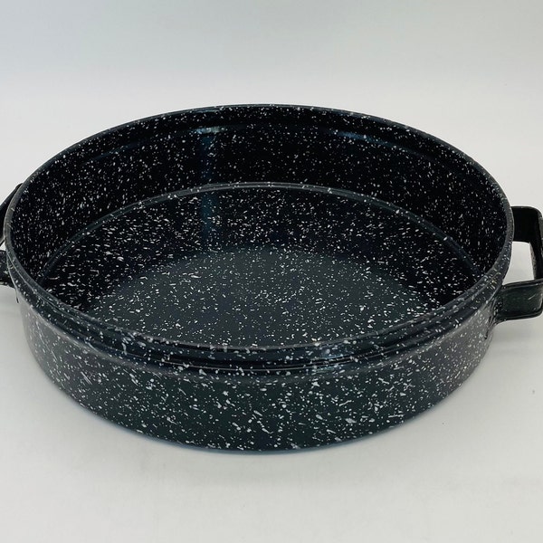 Vintage Enamel Pan - Etsy