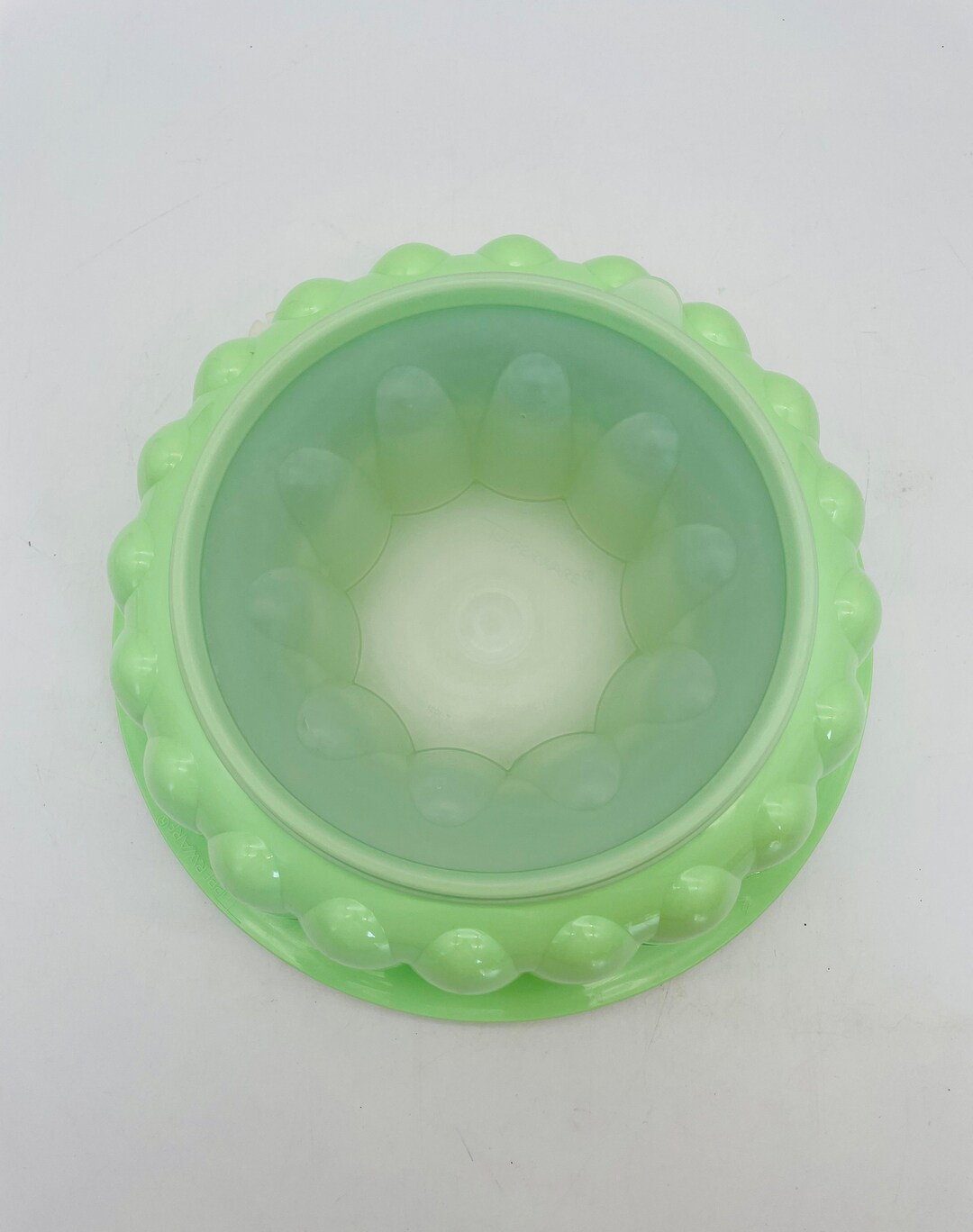 Tupperware Jello Ring Mold/mid Century Mint Green Jello Mold - Etsy