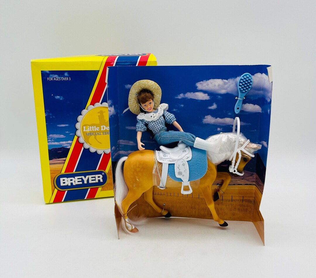 Little Debbie and Her Palomino ginger Pony & Rider Set/breyer Special ...