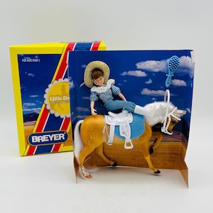 Little Debbie and Her Palomino ginger Pony & Rider Set/breyer Special ...