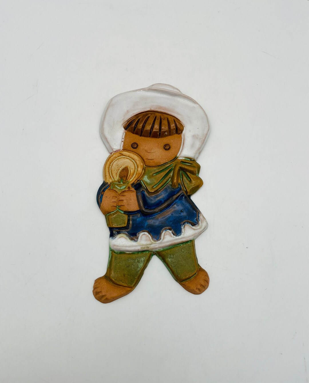 Sweet Lichten Ware Clay Wall Plaque/midcentury Wall Decor/wisconsin ...