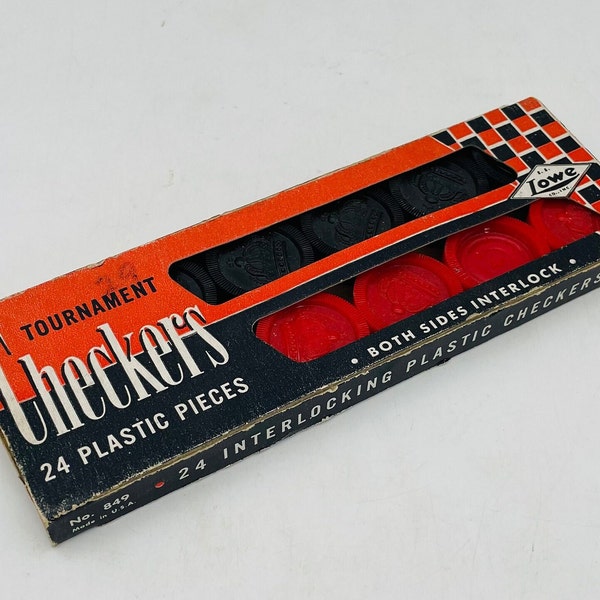 Checker Pieces - Etsy