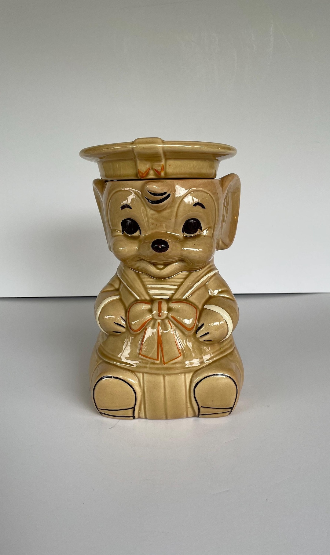 Twin Winton Mouse Sailor Cookie Jar/mid Century Cookie Jars - Etsy