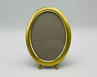Brass Oval Frame - Etsy